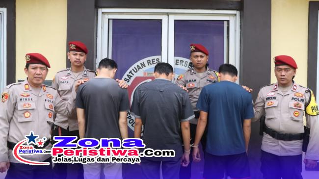 Pengembangan Kasus, Sat Resnarkoba Polres Tanggamus Tangkap Tiga Terduga Pengedar Sabu di Kota ...